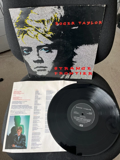 ROGER TAYLOR STRANGE Frontier UK 1st LP Vinyl Record 1984 EMI RTA1 EX ...
