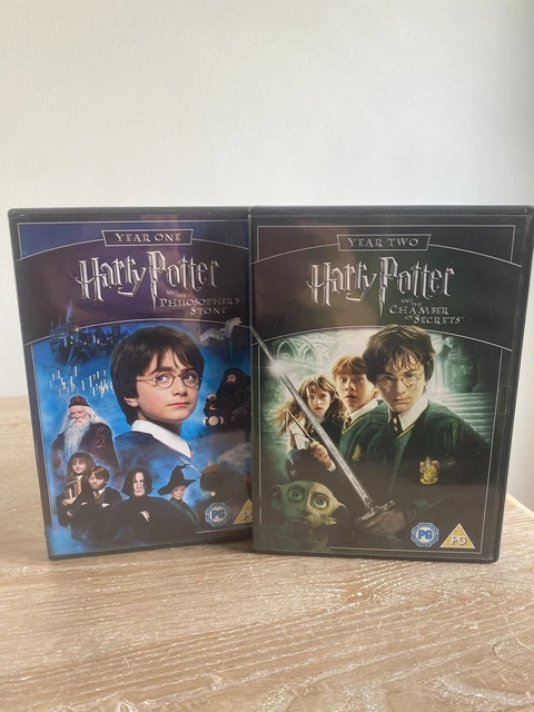 HARRY POTTER DVD Bundle The Philosopher's Stone & Chamber Of Secrets £3 ...