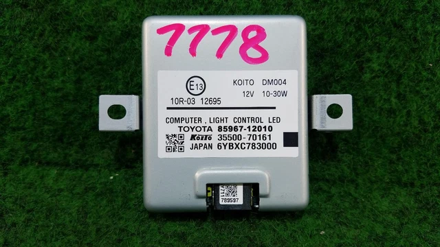 TOYOTA LANDCRUISER ECU 200 Series, Led Light Control Computer, P/N ...