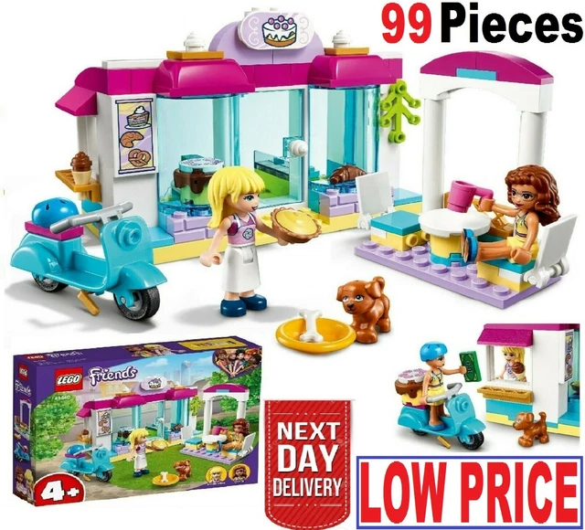 LEGO 41440 FRIENDS Heartlake City Bakery Café Playset 99 Pieces Girls ...