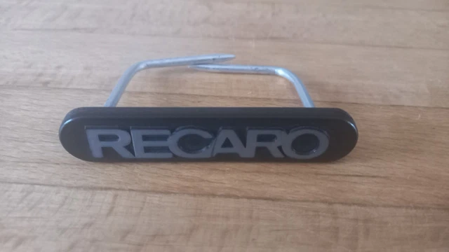 GENUINE RECARO SEAT Badge Ford Escort RS Turbo Sierra RS Cosworth Etc £ ...