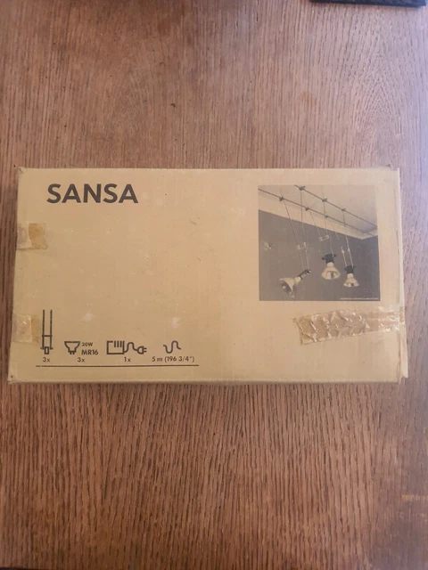 IKEA SANSA CEILING Spotlights Wire Tension Lights - New £29.95 ...