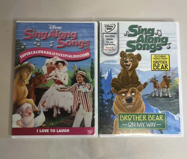 DISNEY - SING Along Songs Bundle DVD Multiple Movie Songs-Kids Karaoke ...