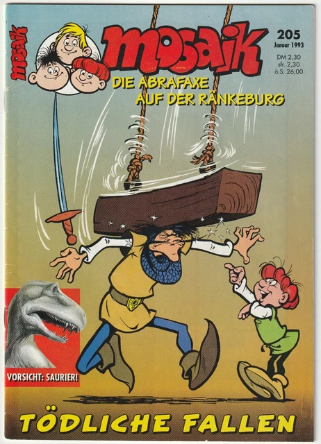 MOSAIK #205 Tödliche Fallen, Steinchen für Steinchen 1993 COMICHEFT TOP ...