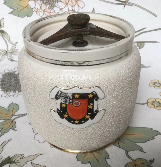 RARE, 19TH CENTURY MacIntyre Tobacco-Jar; Colin Lunn, Ox. St John’s ...