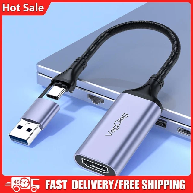 GAME GRABBER RECORD HDMI-compatibile a USB/Type-C MS2130 USB 3.0 Video ...