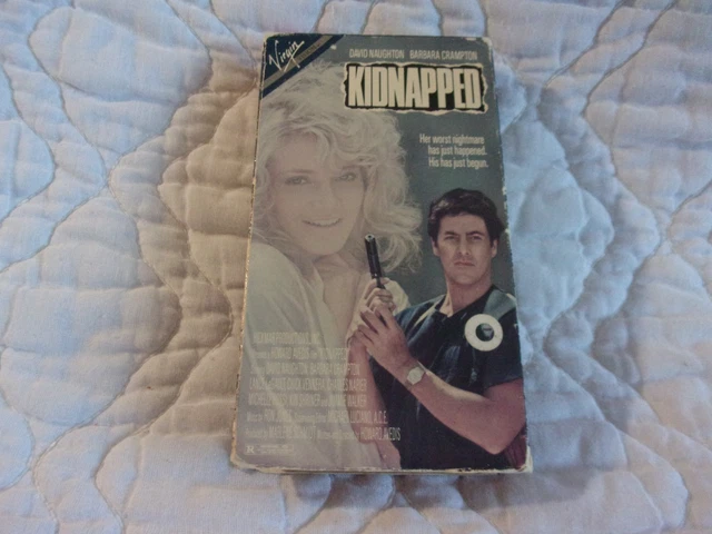 KIDNAPPED VHS DAVID Naughton Kim Evenson Barbara Crampton Jimmie Jj ...
