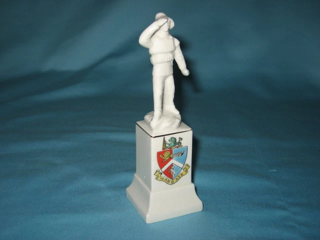 GERMAN CHINA MARGATE Surf Memorial - MARGATE crest £3.99 - PicClick UK