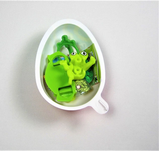 KINDER JOY 2023 Easter Tree Toss Green Frog Collectible Mini Toy EUR 5 ...
