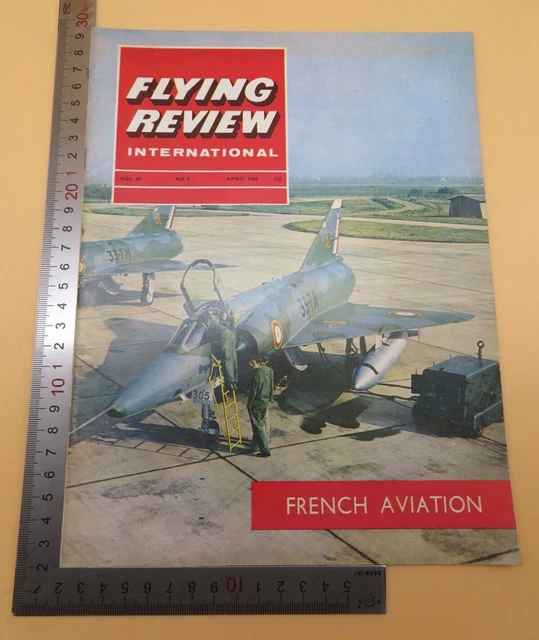FLYING REVIEW INTERNATIONAL Vol. 20 No. 8 April 1965 French Aviation ...