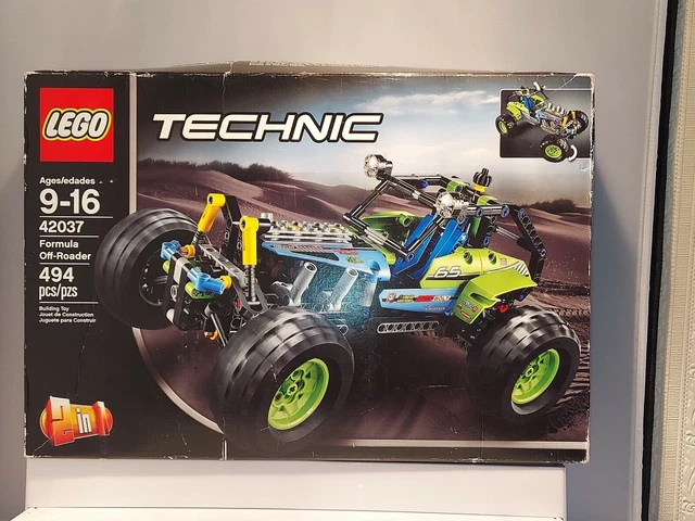 NEW~**LEGO TECHNIC FORMULA OFF-ROADER**~494 Pieces~2 IN ONE~Muscle ...