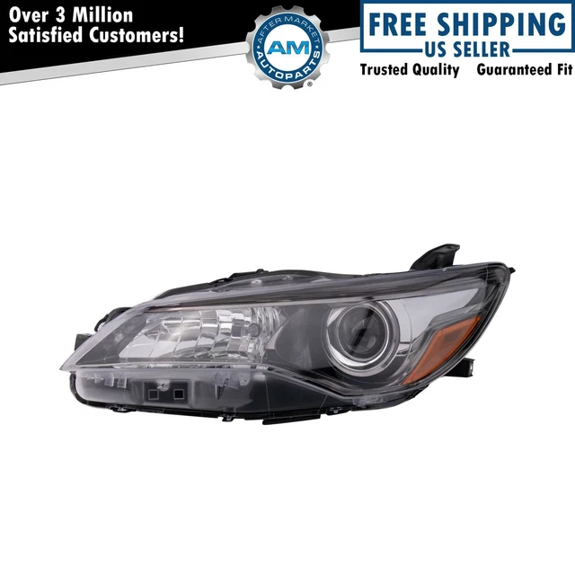LEFT HEADLIGHT ASSEMBLY Drivers Side For 2015-2017 Toyota Camry ...