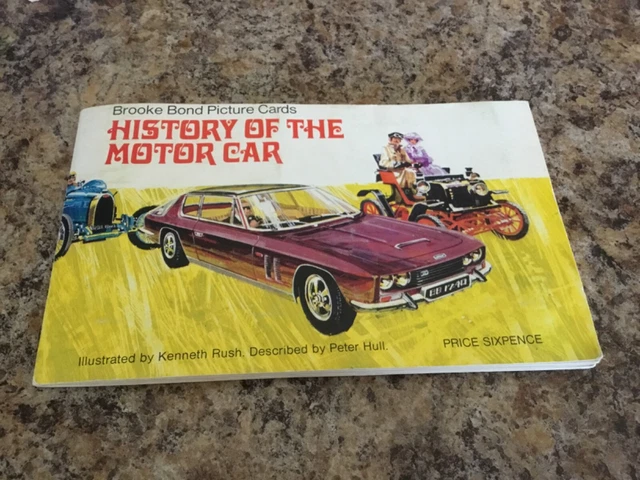 BROOKE BOND TEA History Of The Motor Car Cards Complete Album EUR 10,34 ...