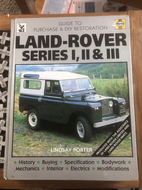 LAND ROVER SERIES 1,2,2A,3,County,88,109,Haynes Restoration Manual 1948 ...