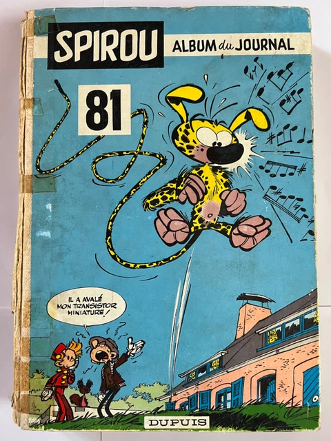 RECUEIL ALBUM RELIURE du journal de spirou N° 81 état correct. EUR 16,00 - PicClick FR