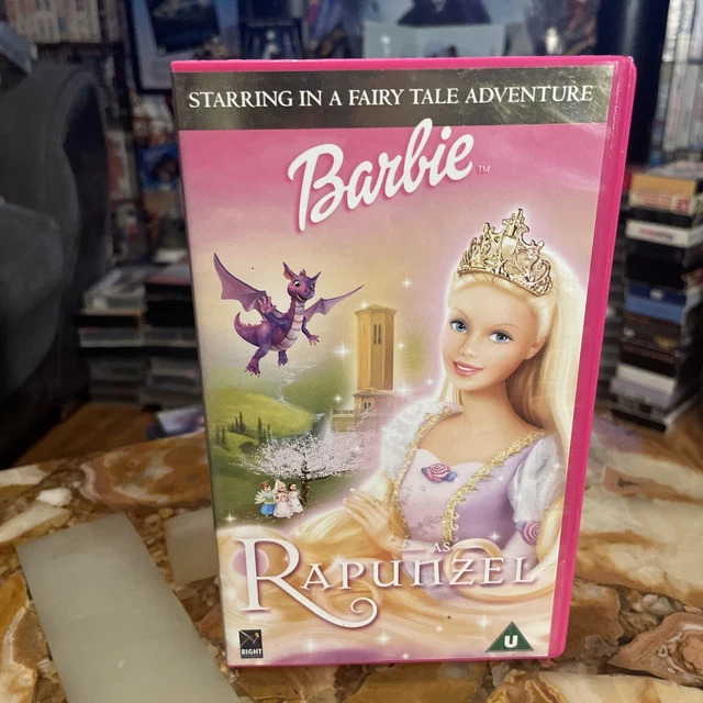 BARBIE AS RAPUNZEL Vhs Video £6.00 - PicClick UK