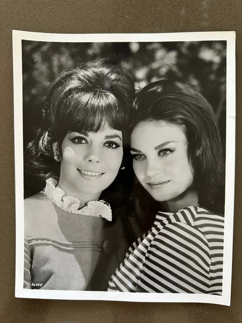NATALIE WOOD AND Sister Lana Wood 8x10 Studio Issued PROMO Photo 1966 ...