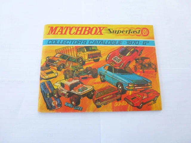 MATCHBOX SUPERFAST COLLECTORS Catalogue 1970 £10.00 - PicClick UK