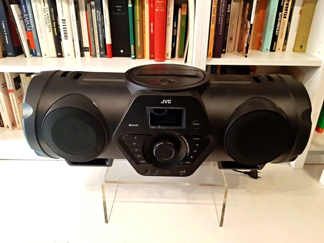JVC RV-NB200BTBP BOOMBLASTER Ghettoblaster Cd Bluetooth Usb Box EUR 139 ...