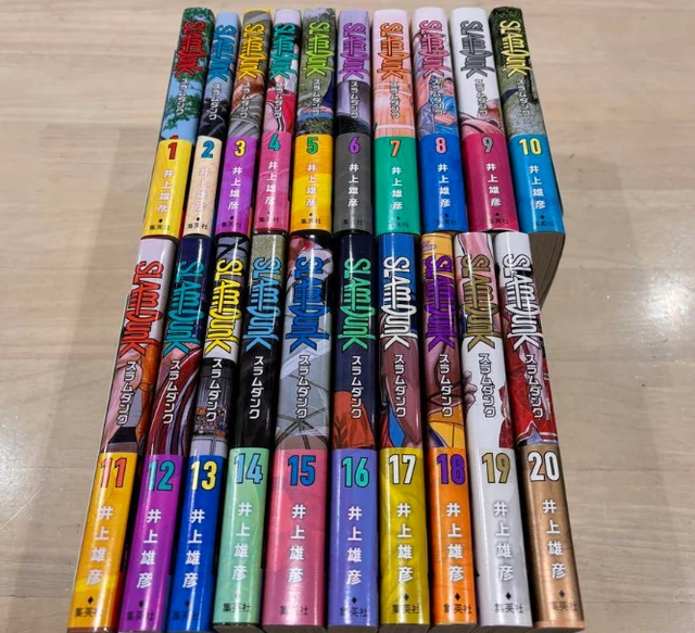SLAM DUNK NEW Redesigned Version Vol.1-20 Full Set Japanese Language ...
