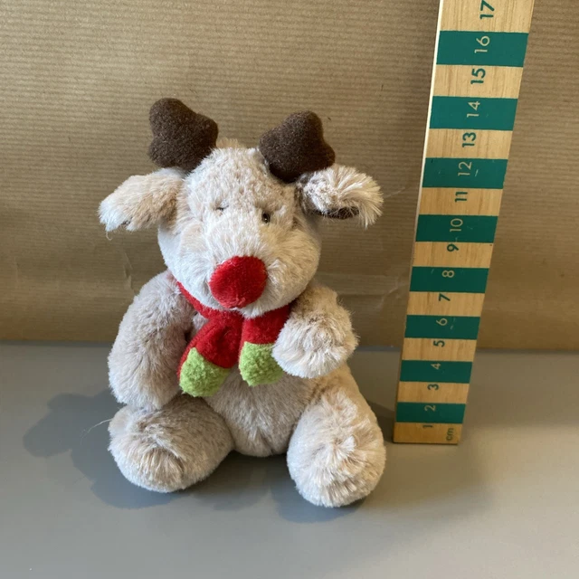 JOHN LEWIS SMALL Reindeer Comforter Plush Soft Toy £14.01 - PicClick UK