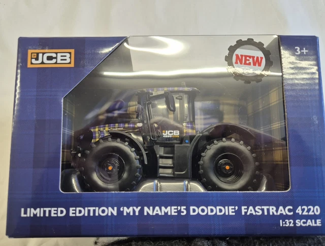 BRITAINS JCB FASTRAC LIMITED EDITION. MY NAMES DODDIE. £83.90 - PicClick UK