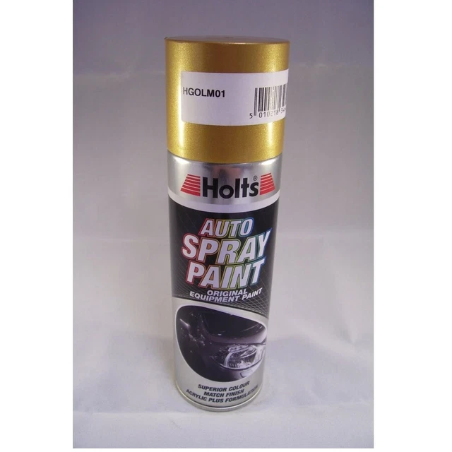 HOLTS GOLD METALLIC HGOLM01 Aerosol Spray Paint 300ml Car Vehicle ...