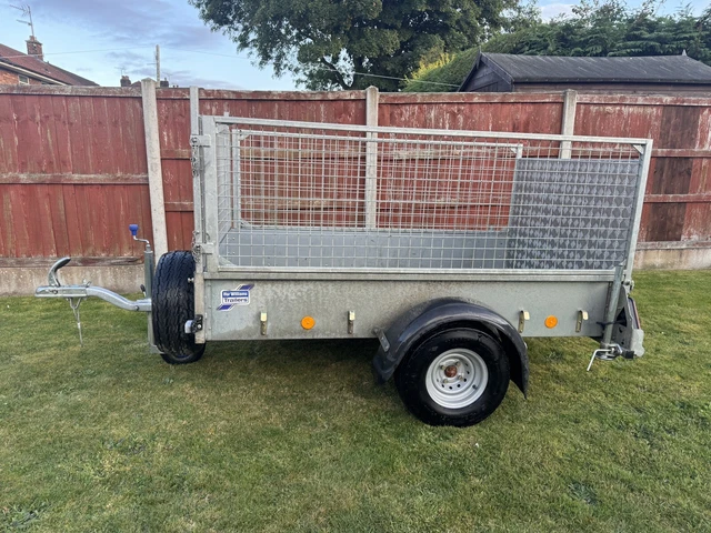 **2022 IFOR WILLIAMS P6E, P6 Trailer With Mesh Sides And Ramp. Wrexham ...