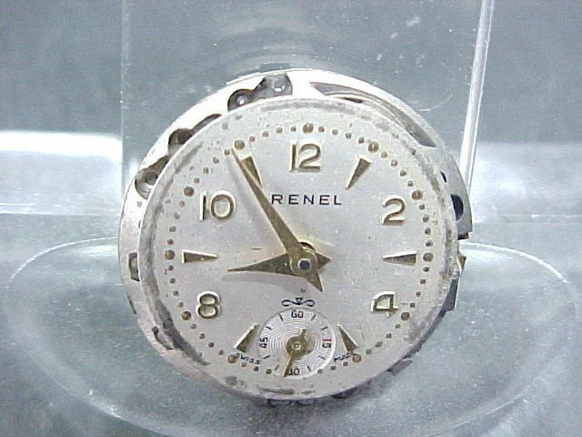 VINTAGE RENEL WRIST Watch Movement £14.95 - PicClick UK