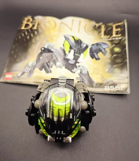 LEGO BIONICLE MATA Nui Bohrok of Earth 8561 : Nuhvok avec grue et ...
