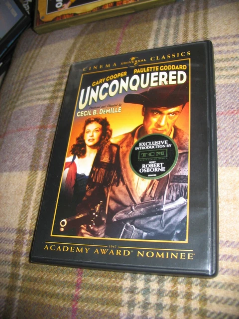 UNCONQUERED DVD - Cecil B. DeMille, Gary Cooper, Paulette Goddard ...
