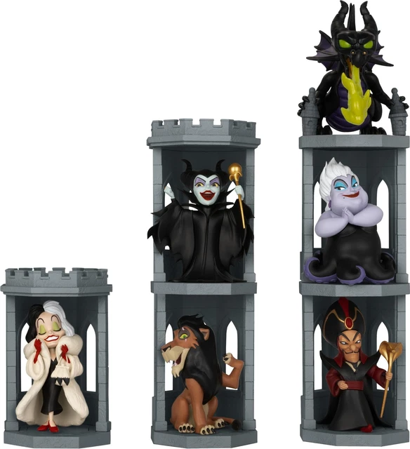 BEAST KINGDOM MEA-064 Disney Villain Tower Series Blind Box Set (6 ...