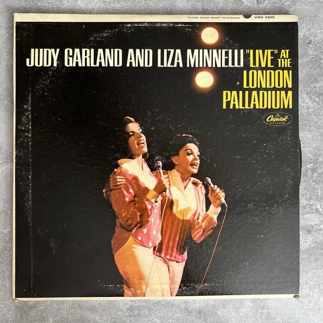 JUDY GARLAND AND Liza Minnelli ""Live"" At The London Palladium - 33T x ...