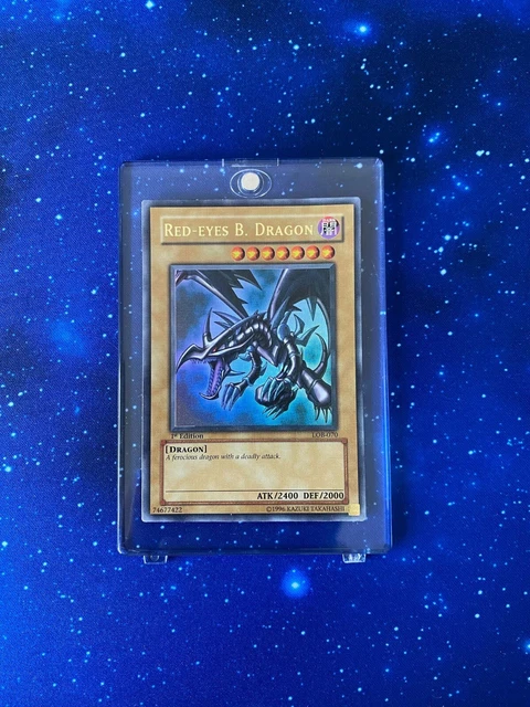 2002 YU-GI-OH! RED-EYES Black Dragon LOB-070 1st Edition LP/MP EUR 410,52 - PicClick IT