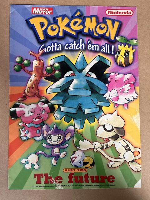 SUNDAY MIRROR POKÉMON Gotta Catch ‘em All The Future Part Two Magazine 2000 £2.28 - PicClick UK