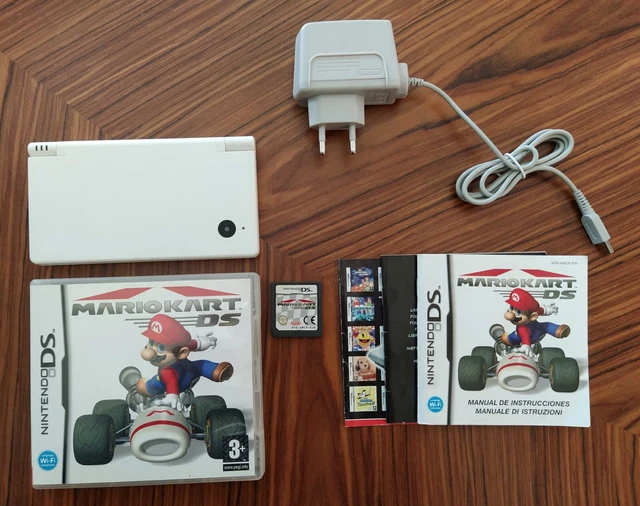 CONSOLE NINTENDO DSI Blanche + Jeu De Mario Kart Envoi Combiné Lire EUR ...