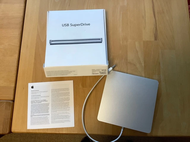 APPLE SUPERDRIVE EXTERNES Laufwerk (MD564ZM/A) , Model A1379 EUR 23,50 ...