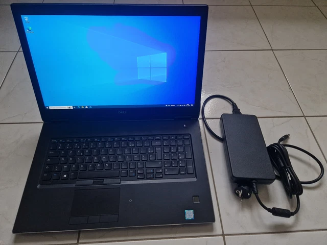 DELL PRECISION INTEL 7730 i7-8850H 17,3" 64Go / 500Go SSD M2 Nvme / W11 ...