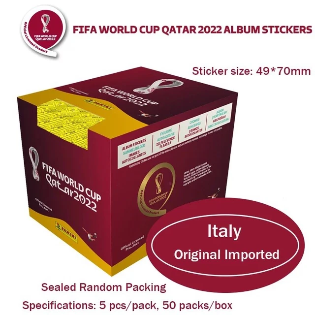 PANINI - FIFA World Cup QATAR 2022, Sticker Packs, 5 Packs, Sealed, NEW ...