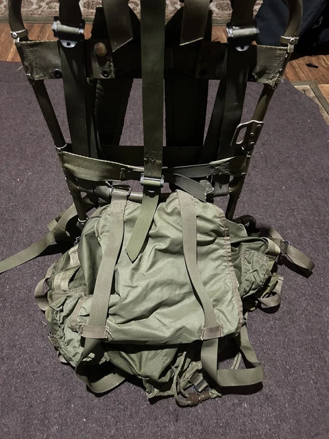 VIETNAM WAR US Army Lightweight Rucksack and Frame Original £290.00 ...