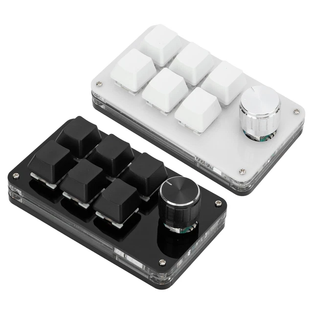 MULTIFUNCTION 6 KEY Gaming Keypad Shortcut Programmable Keyboard With ...