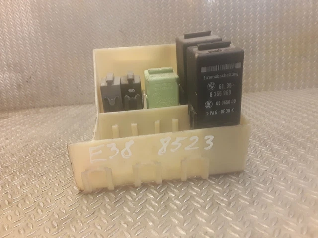 BMW E38 FUSEBOX Fuse Box Relay Board Unit for 7 Series E38 OEM USED ...