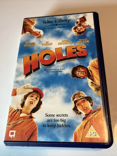 HOLES - CLASSIC Kids Movie - Walt Disney Pictures (VHS, 2003) Children ...