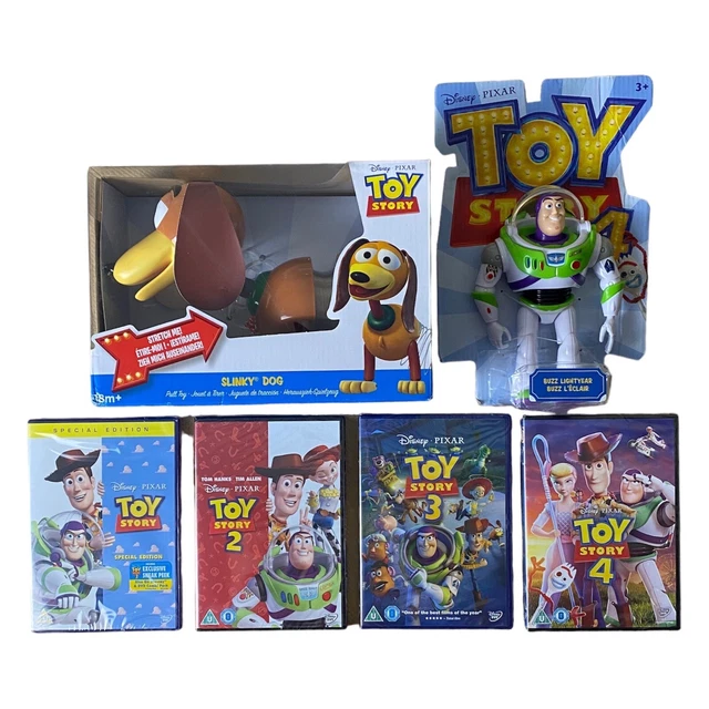 TOY STORY FIGURES And DVD Bundle Brand New Boxed Brand New Toy Story ...