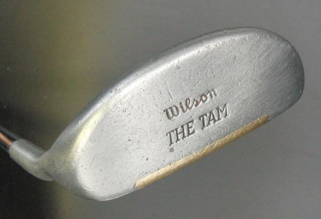 VINTAGE WILSON THE Tam Putter 90cm de Jeu Longueur Manche Acier EUR 50 ...