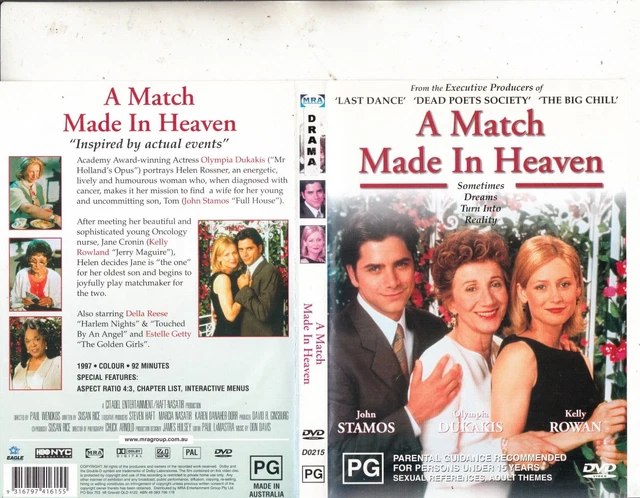 A MATCH MADE In Heaven-1997-[John Stamos]-MRA Entertainment-Movie MRA:E ...