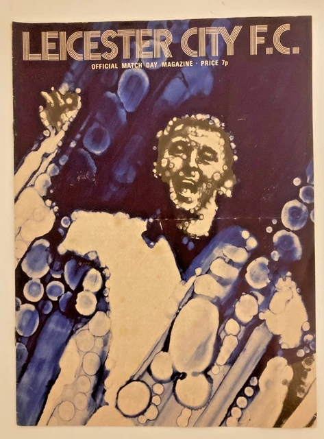 1972-73 LEICESTER CITY v Groningen Friendly Football Programme £1.17 ...