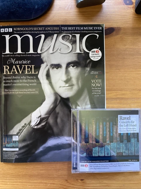 BBC MUSIC MAGAZINE March 2025 + Ravel CD £2.28 - PicClick UK