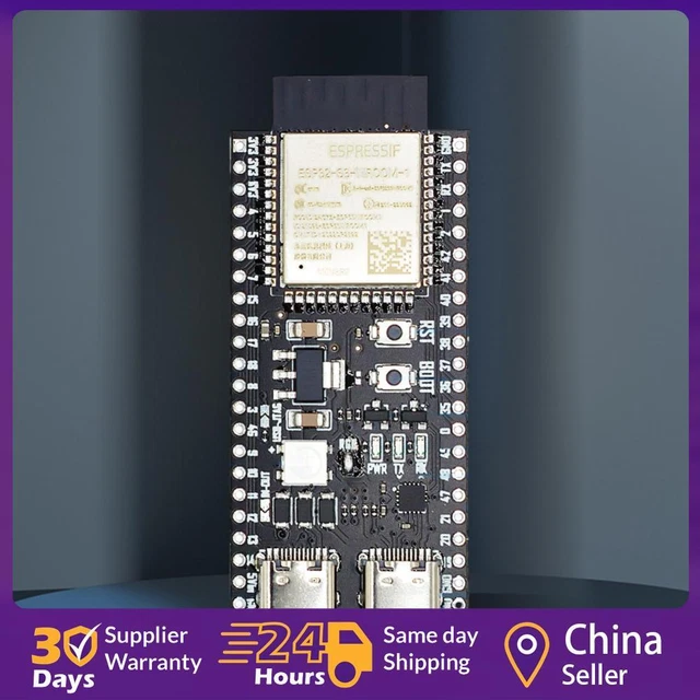 ESP32/ ESP32-S3/ESP32-C3 DEVELOPMENT Board CORE Dual Type-C ESP32-S3 ...