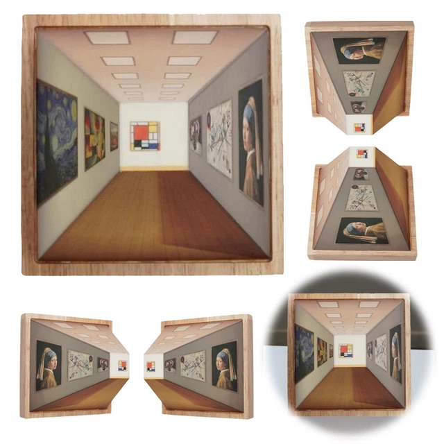 3D VISUAL NIGHT Light Touch Control 3 Colors Dimmable for Home (art ...